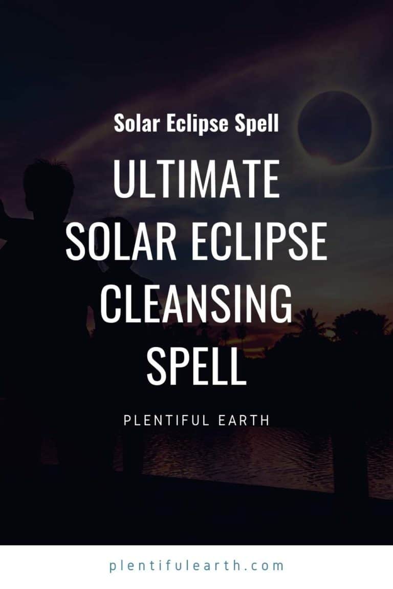 Ultimate Cleansing Solar Eclipse Spell