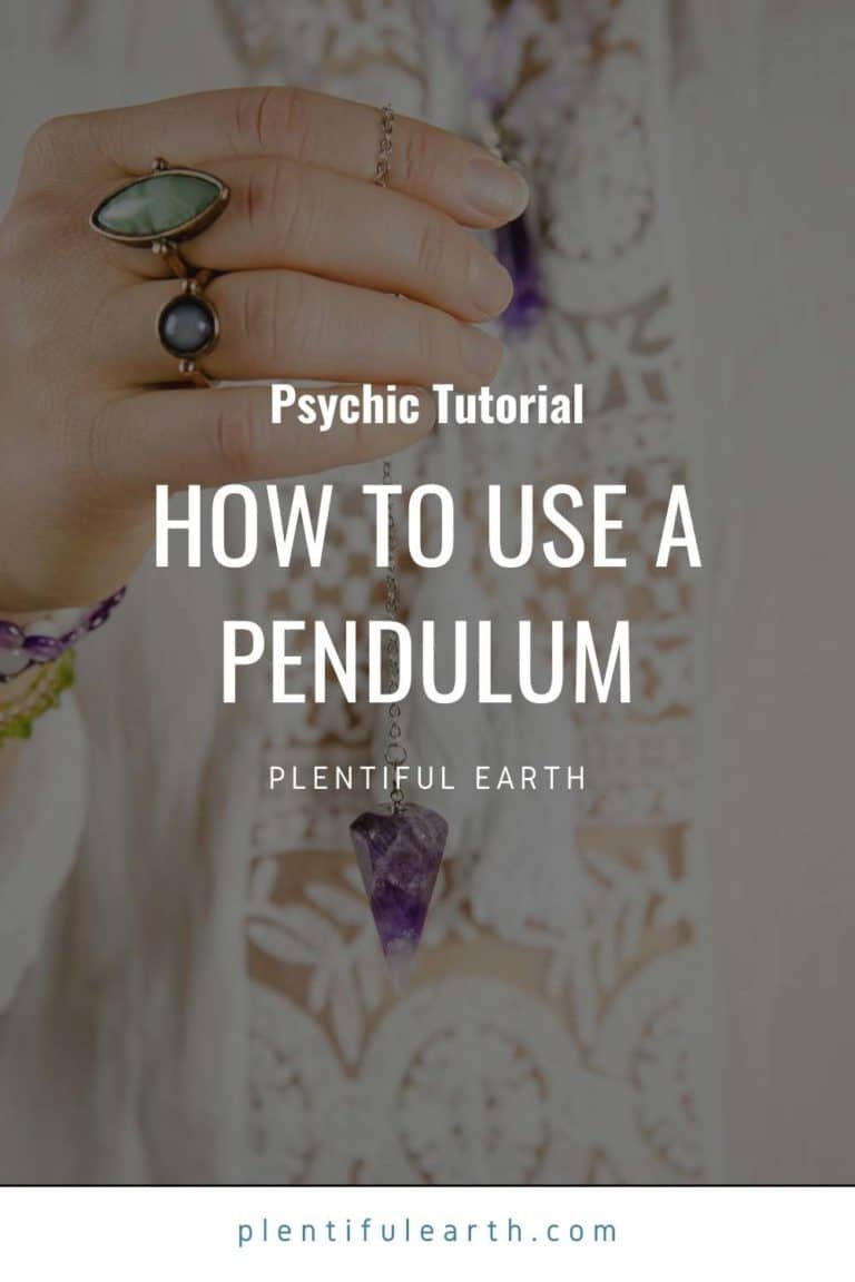 How To Use A Pendulum: 4 Simple Steps For Answers