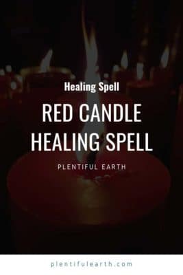 Red Candle Healing Spell