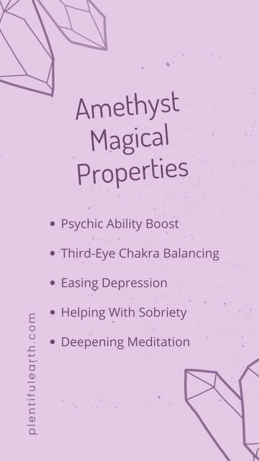 Properties Of Amethyst: Healing Uses & Spiritual Meanings