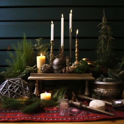 How To Decorate Your Winter Solstice Altar [with Examples]